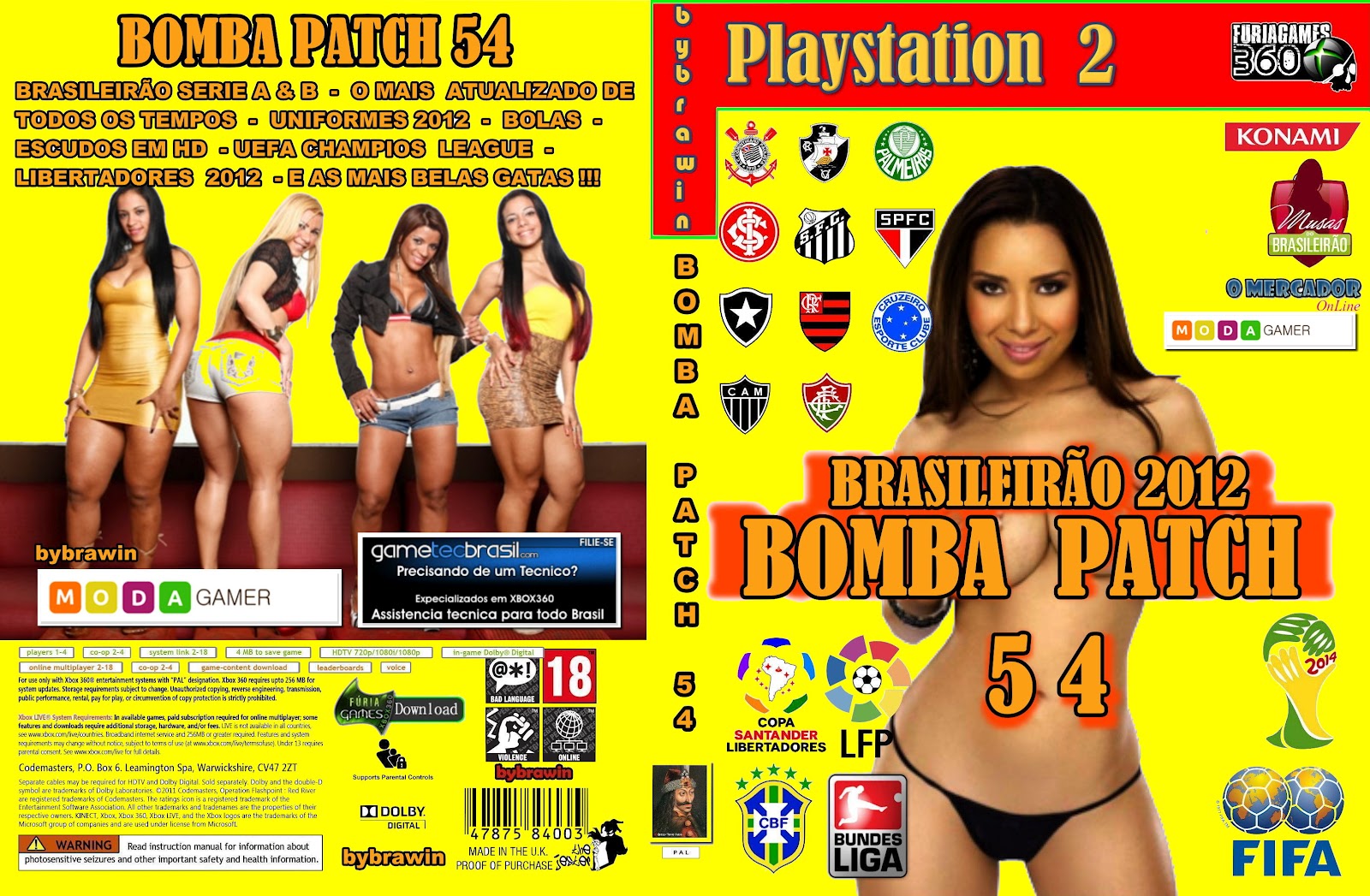 .: BOMBA PATCH 2012 e 2013 ps2