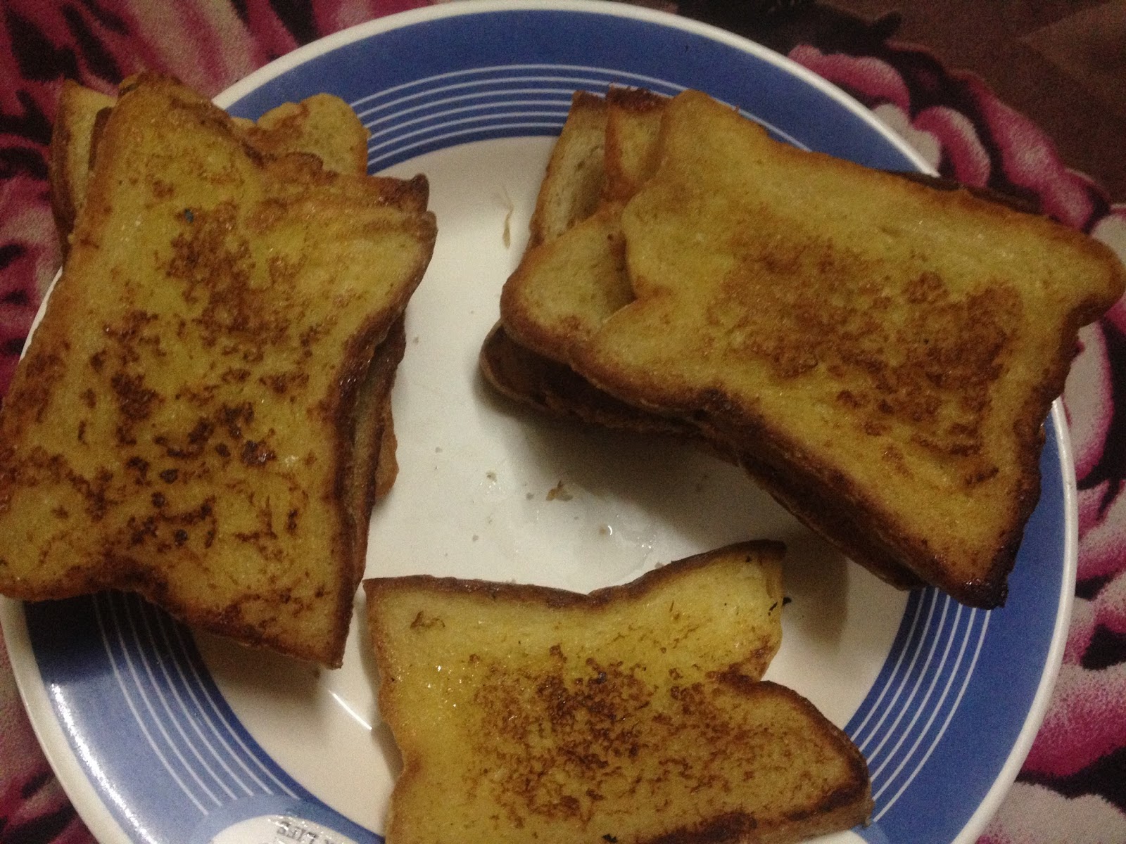 Bangla french toast with egg and butter - Life In Capture