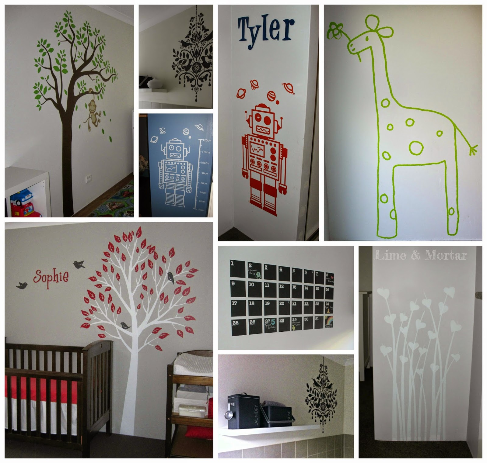 Lime & Mortar: Wall Decals