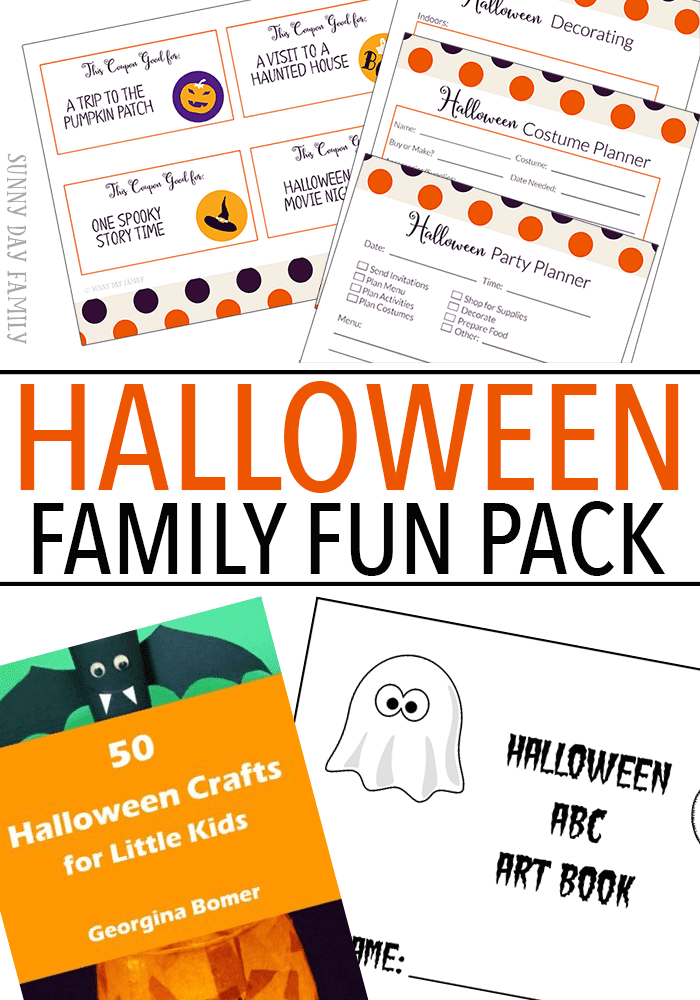 Halloween Family Fun Pack | Sunny Day Family