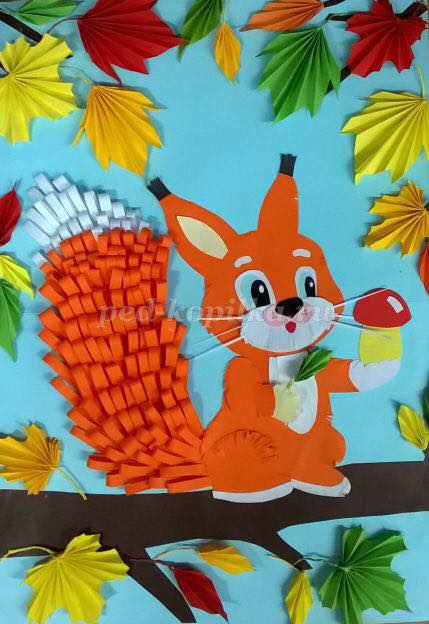 Decija strana: Jesenje aplikacije od papira