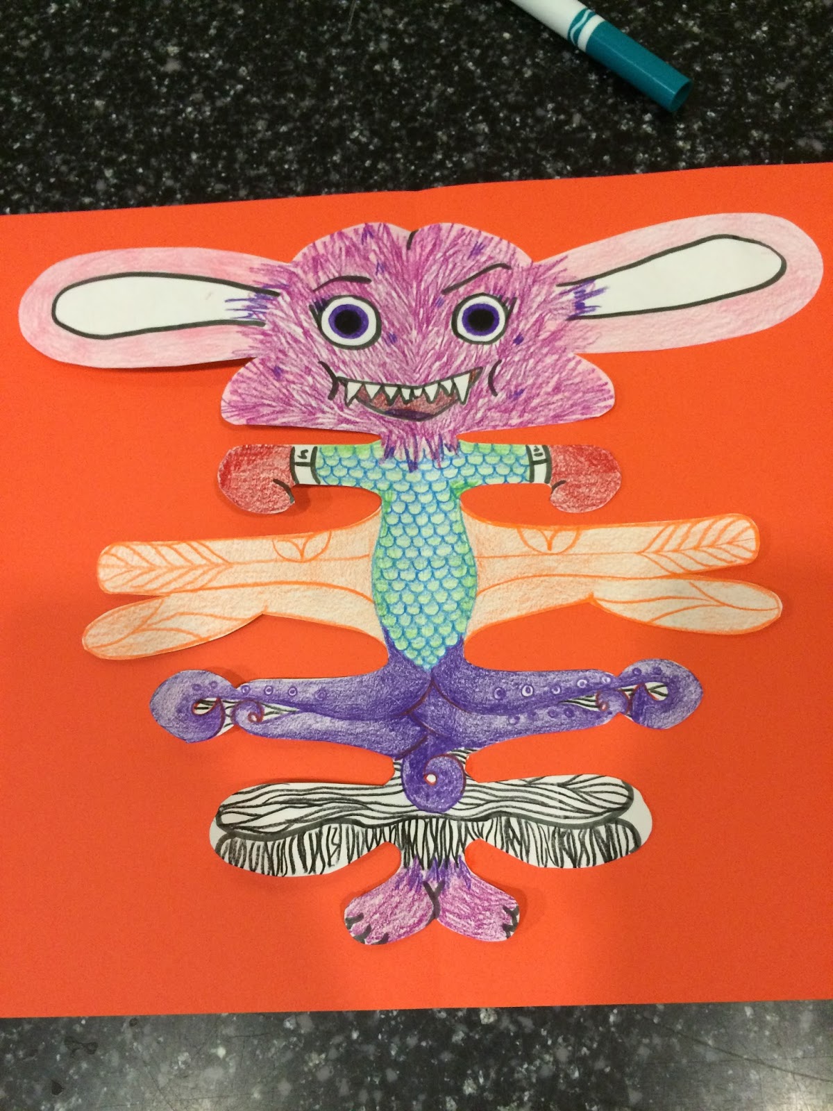 Jackie and the Art Jungle: Name Monsters!