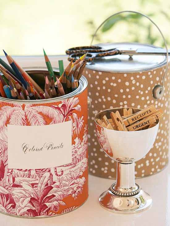 Inspirations by D: Decorate with Cans