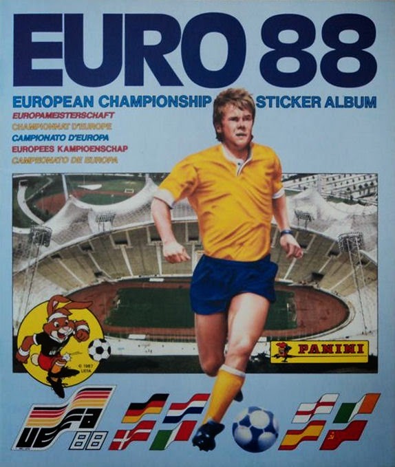 Football Cartophilic Info Exchange: Panini - Euro 88