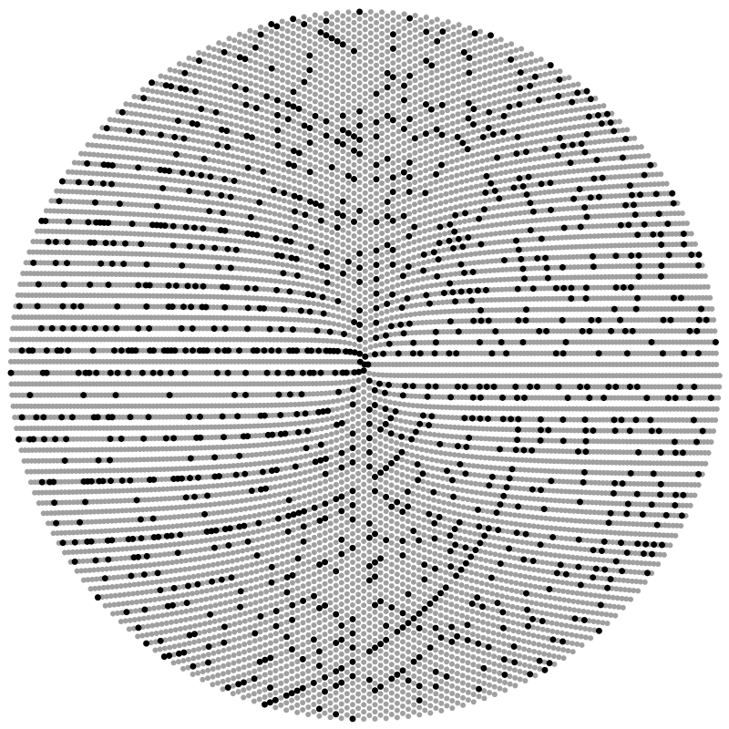 Joy And Happiness | jah.gr: Ulam spiral | Prime numbers