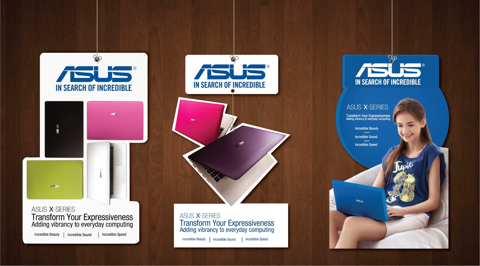 Dzine With Style: Computer City IT Fair 2014 for ASUS Leaflet / Dangler ...