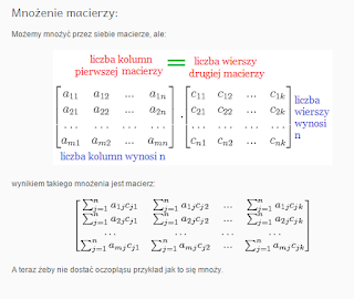 Analiza Matematyczna: Macierze