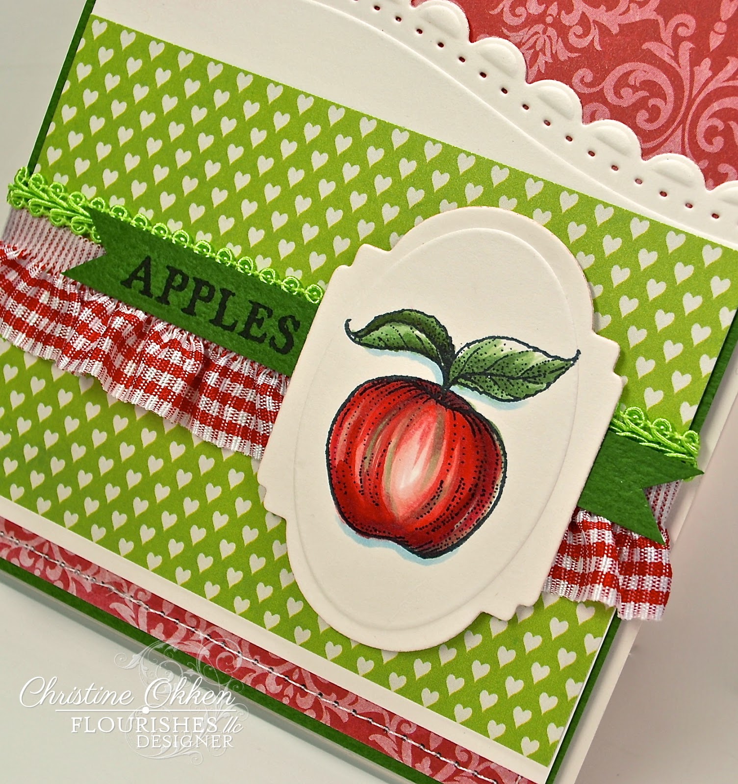ChristineCreations: Apples Framed