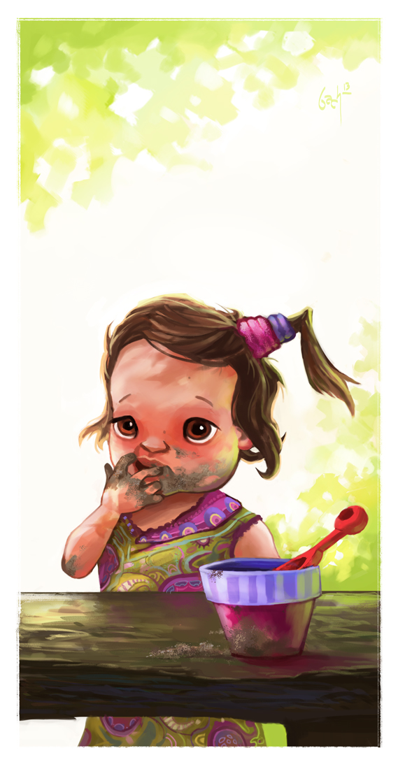 benjamin bach: Ines - Sweet little girl