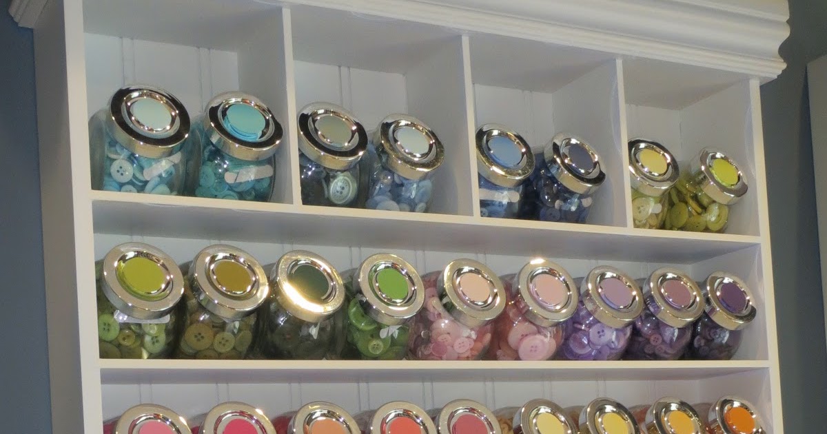 Crafts by CAS: Organization - Button Storage