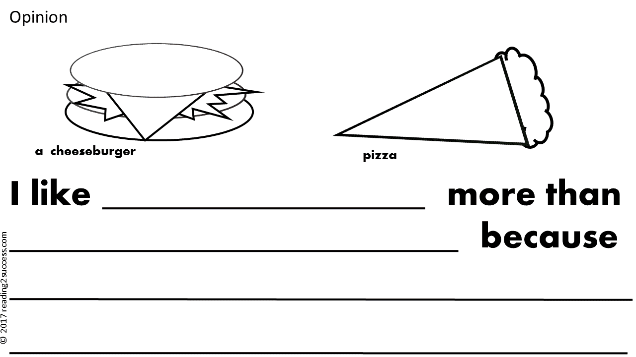 Reading2success: Introducing Opinion Writing 2 day lesson - : The what ...