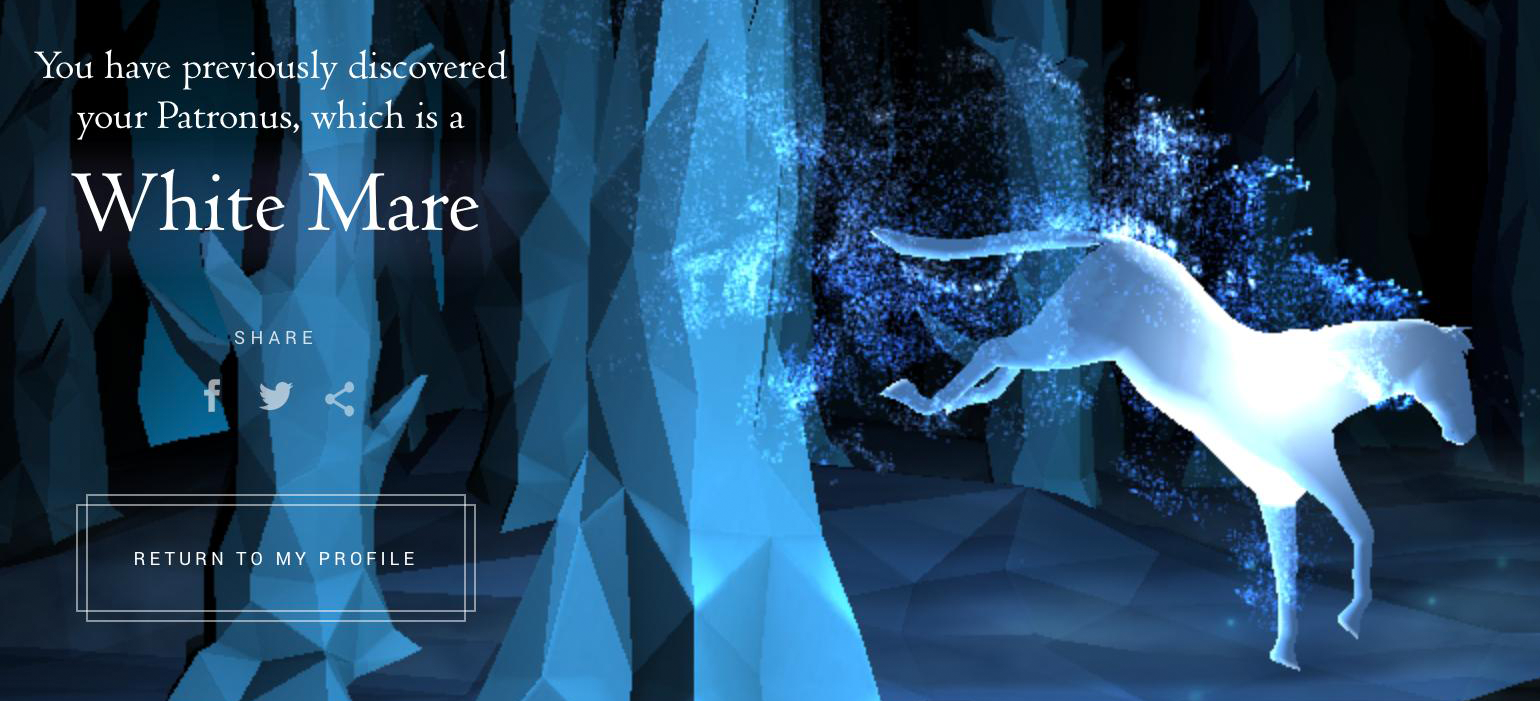 Le forme corporee che può assumere il vostro Patronus | Guida a Pottermore