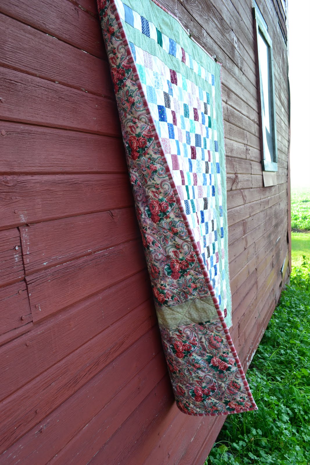 Sew in Peace: Postage Stamp Quilt Tutorial