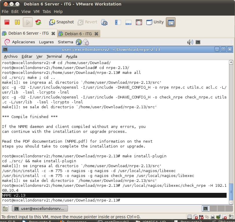 El Pc De Mac Configuración De Nagios Para Monitorizar Un Linux A Través Del Nombre Del Equipo