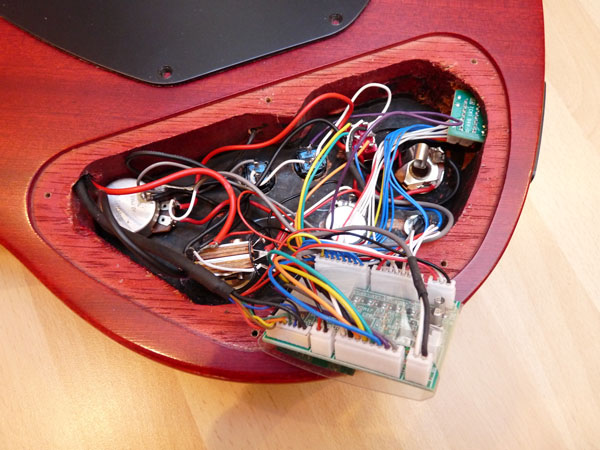 Midi Guitars: Epiphone SG - First attempt at fitting a Roland GT3 Kit