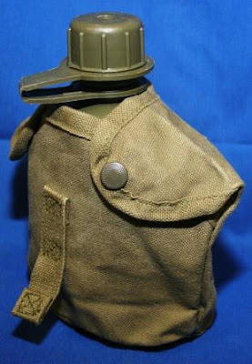 Webbingbabel: SADF Army Pattern 70 1 litre Water Bottle and Pouch