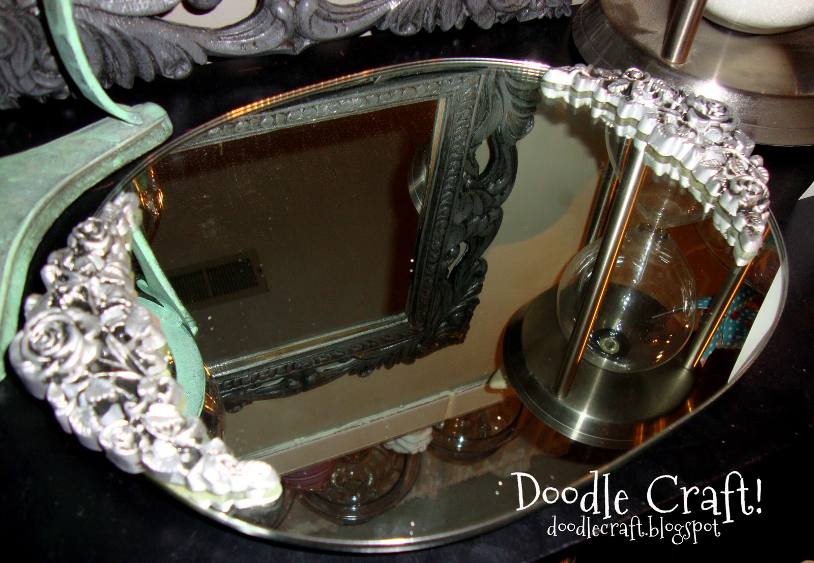 Table-Top Mirror Revamp! - making handycrafts