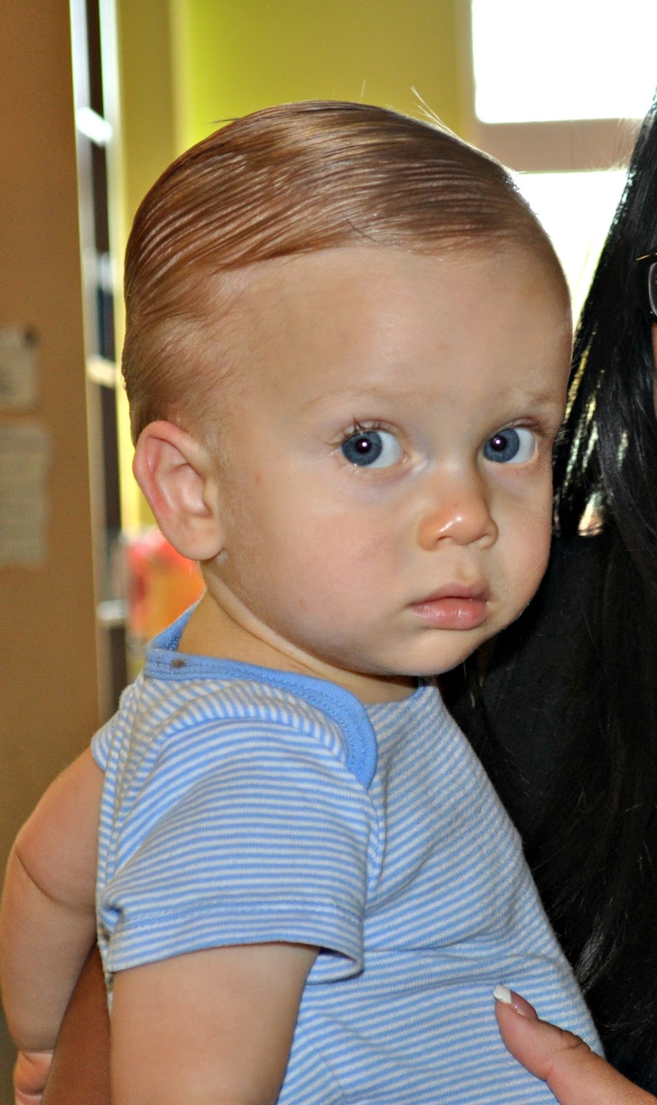 The Neal Family: First Haircuts