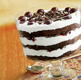 Chocolates: delicious chocolate trifle