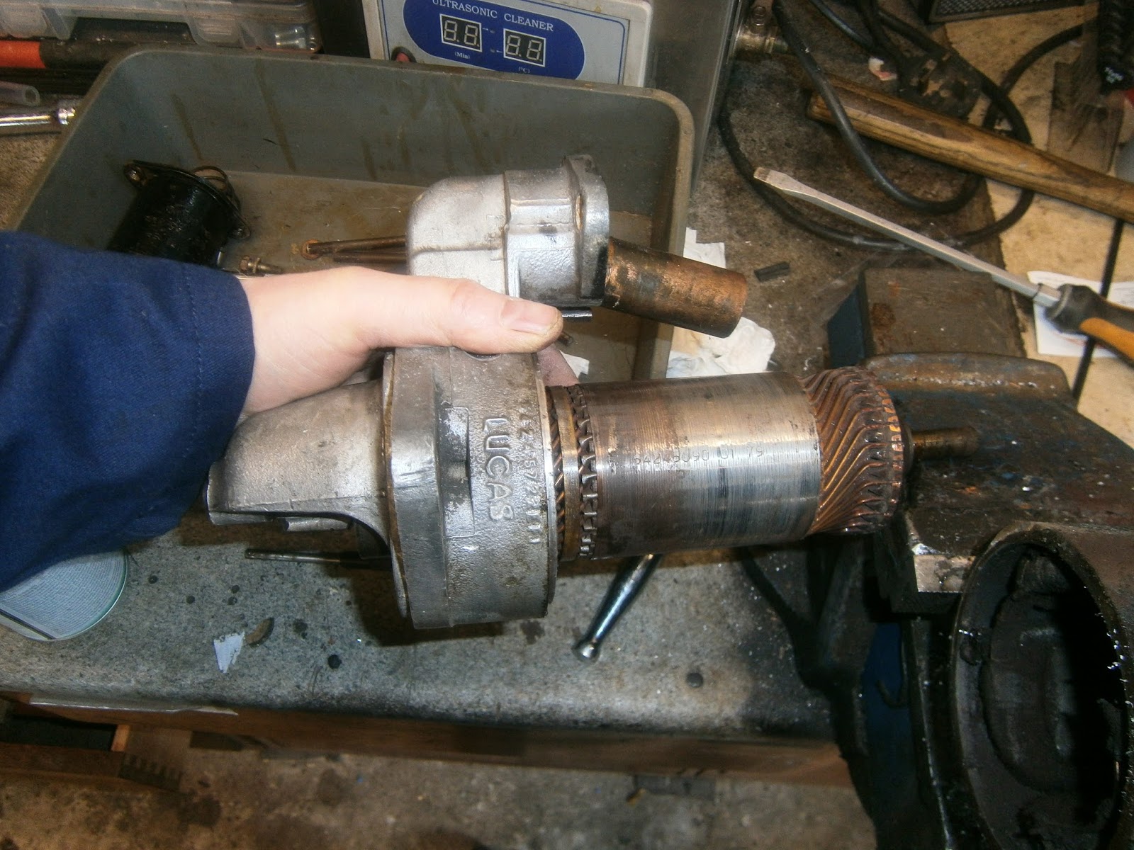 Lotus Excel Restoration: The Lucas 3M100 starter motor revisited.