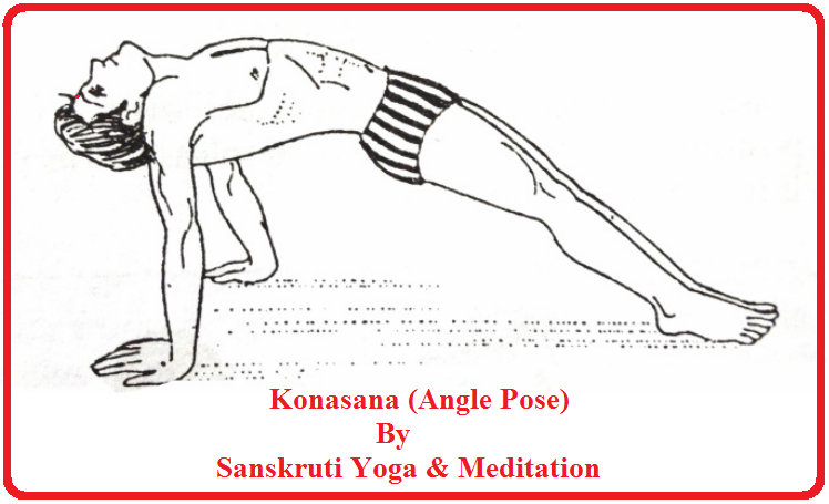 SANSKRUTI YOGA & MEDITATION: Konasana (Angle Pose)