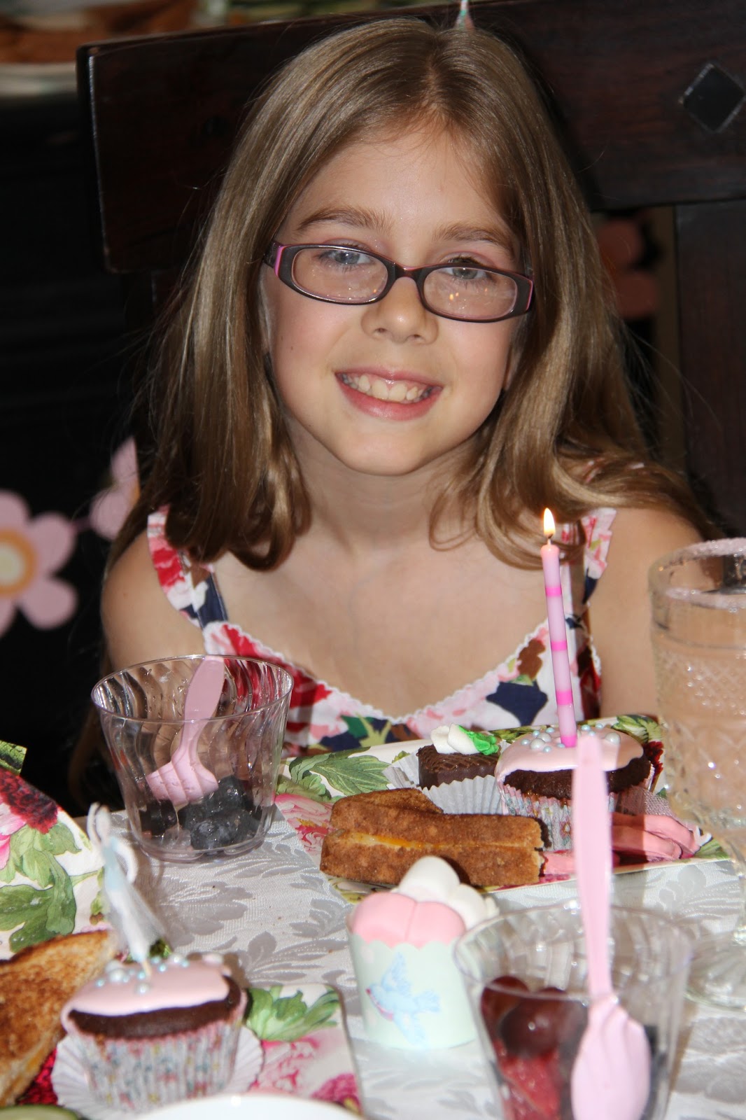 The Kountanis Family Journal: Tea Party Fruit Cups and Cucumber Sandwiches