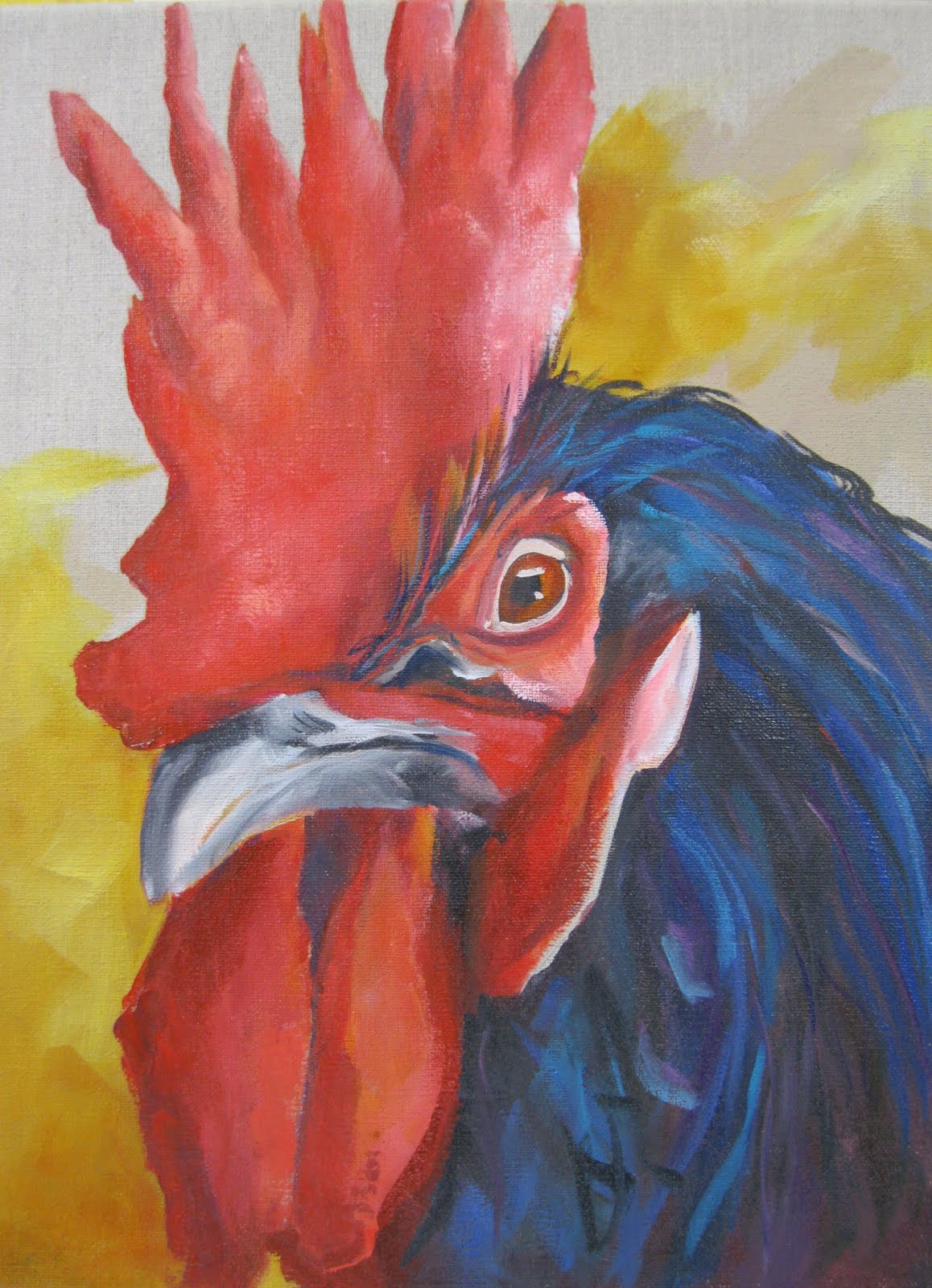 rooster | Rooster art, Chicken art, Rooster painting