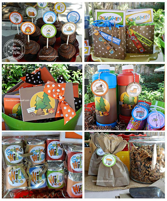 It's Written on the Wall: Our Camping Birthday Collection is Now ...