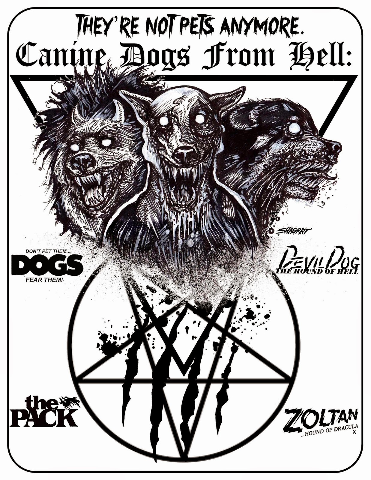 Whispered Tales Of Gore - Illustration By Shagrat: They're Not Pets ...