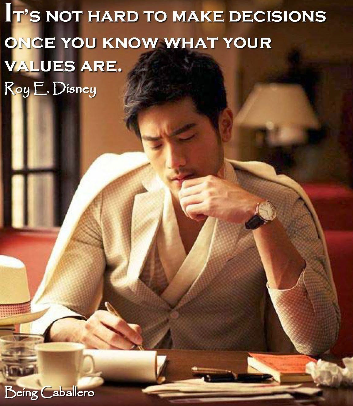 Being Caballero: Core Values and the modern gentleman (Guest Blog from ...