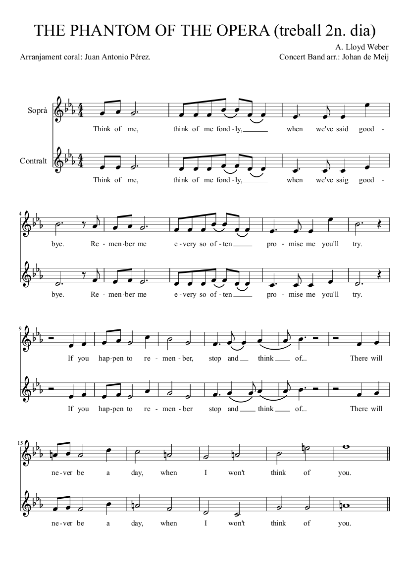 MÚSICA A L'ESCOLA: THE PHANTOM OF THE OPERA 2