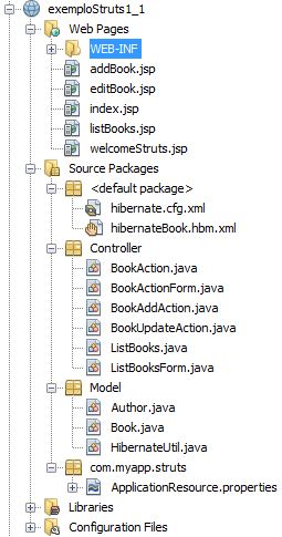Prática de Software: Exemplo de aplicação Web Java usando Struts 1 - 4