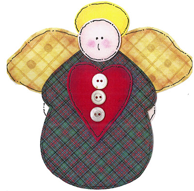 all things HOMEY: Christmas Angel Pattern