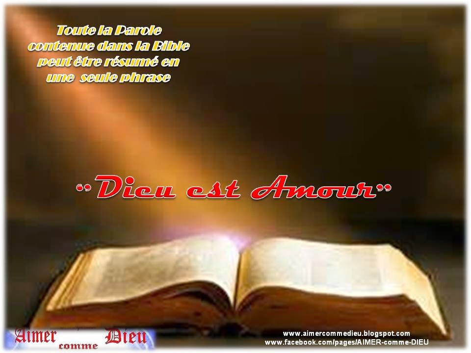 AIMER comme DIEU: Citations Bibliques pour apprendre à AIMER comme DIEU