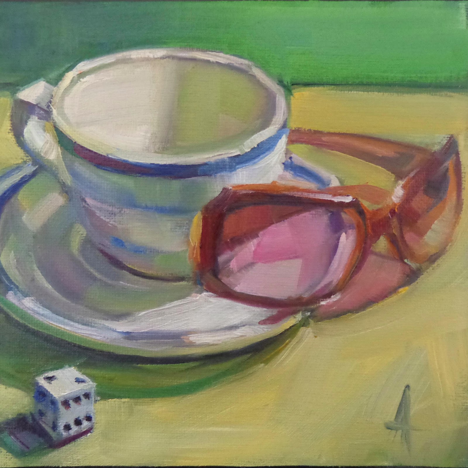 Alice Andreini's (almost) Daily Paintings: # 309: Six