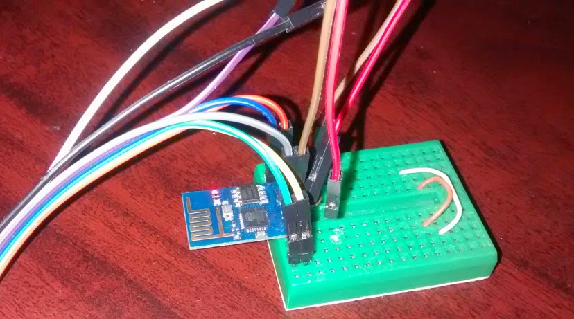 Nerd Ralph Adapting An Esp 01 Module For Breadboard Use