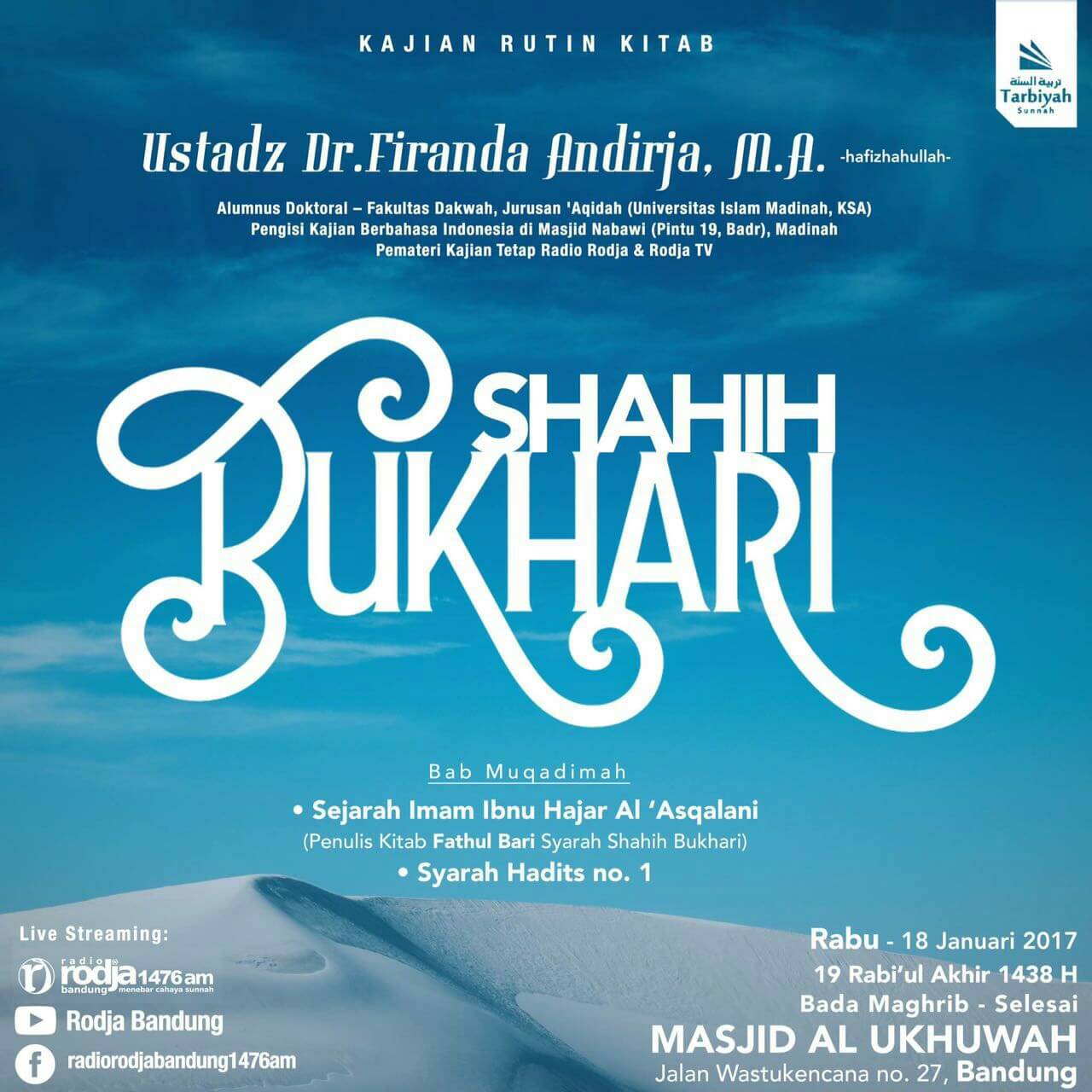 UST. FIRANDA ANDIRJA - SHAHIH BUKHARI #2