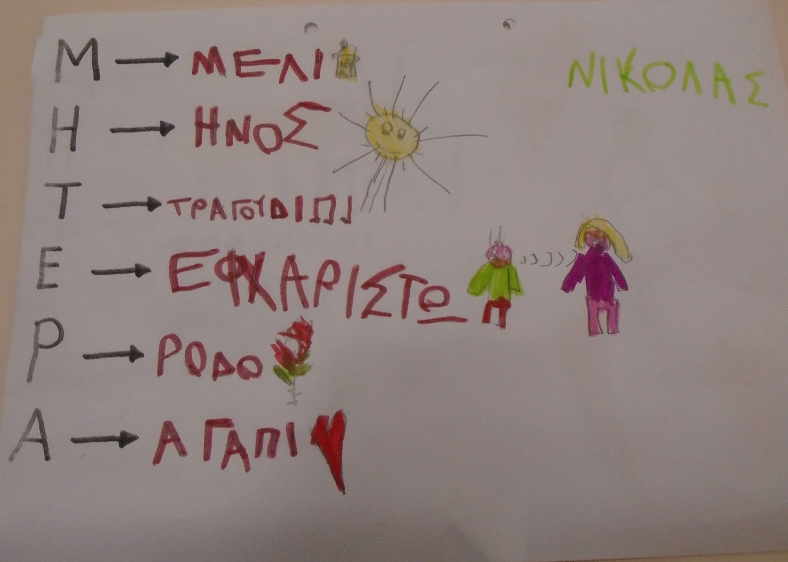 5 ΝΗΠΙΑΓΩΓΕΙΟ ΚΑΛΑΜΑΤΑΣ : ΧΡΟΝΙΑ ΠΟΛΛΑ ΜΑΜΑ-ΚΑΤΑΣΚΕΥΕΣ -ΔΡΑΣΤΗΡΙΟΤΗΤΕΣ