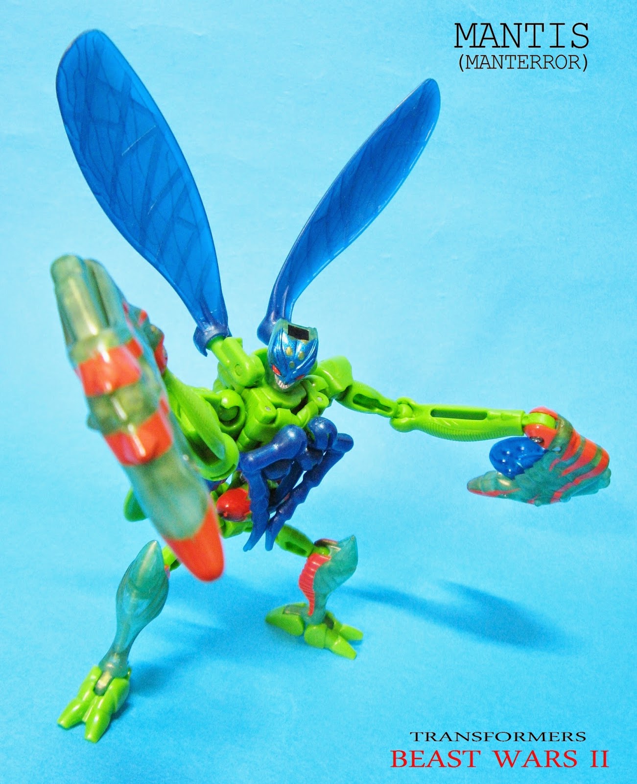 TRANSFORMERS BEAST WARS II C-20 MANTIS(MANTERROR)變形金剛特種變形勇士II C-20螳螂