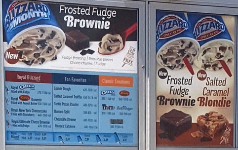 On Second Scoop: Ice Cream Reviews: DQ Salted Caramel Blondie Blizzard