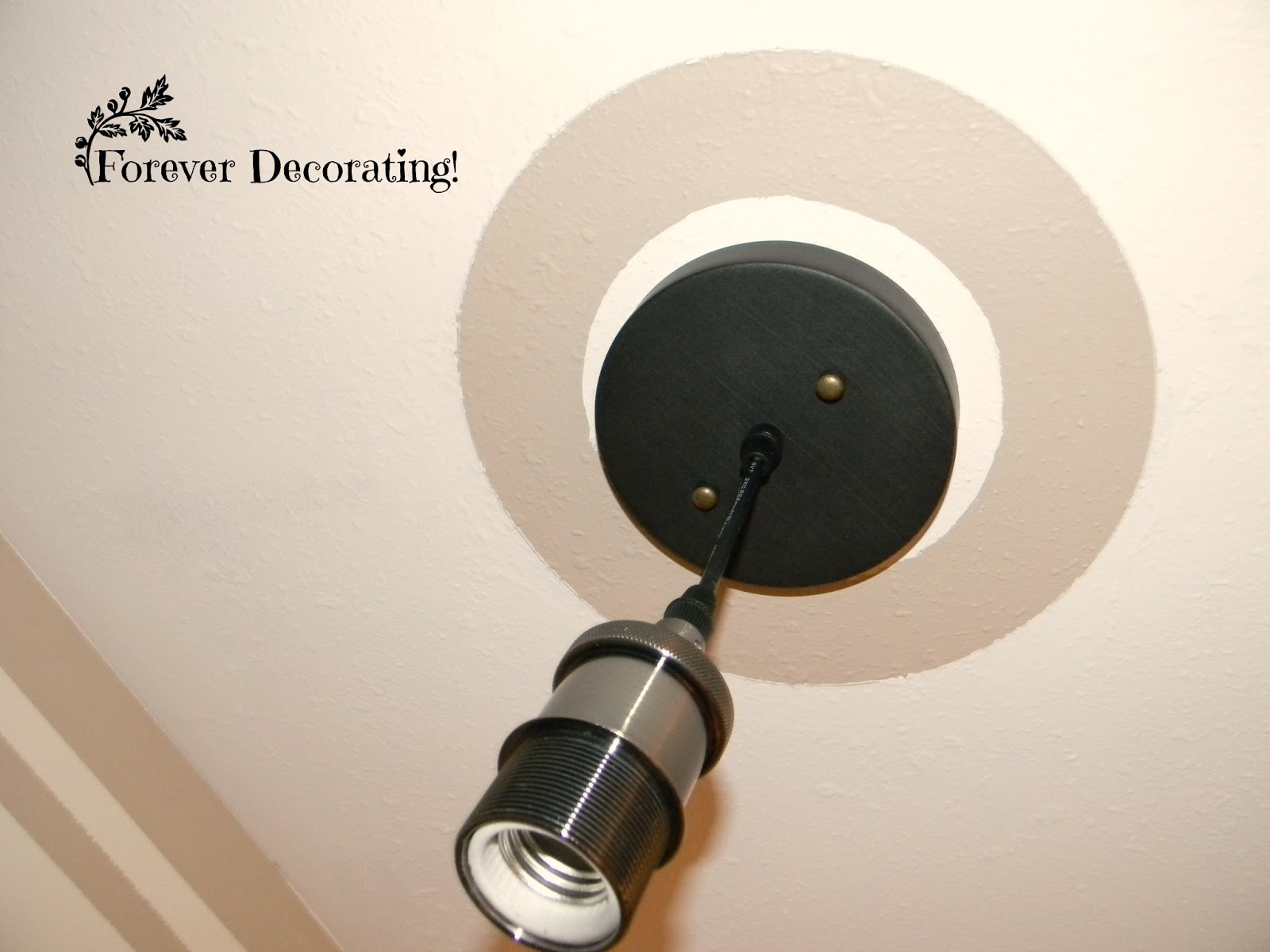 Forever Decorating!: From Boring to Crazy Cool Light Fixture