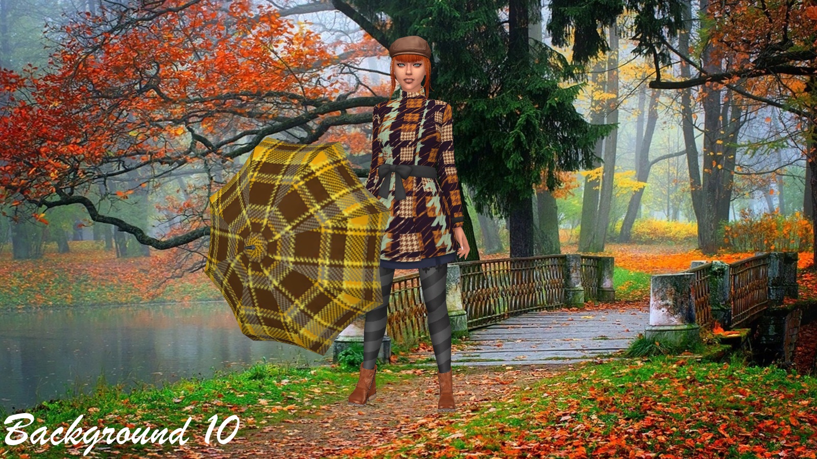 Annett's Sims 4 Welt: CAS Backgrounds "Autumn 2018" - Part 2