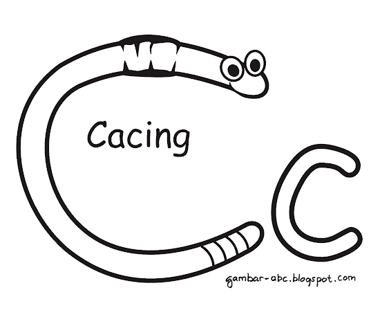 26+ Inilah Gambar Sketsa Cacing