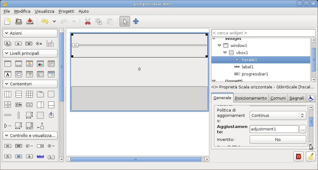 DHOB (IU5SGN): Esempio GUI con Gtk/Glade(GtkBuilder) in C