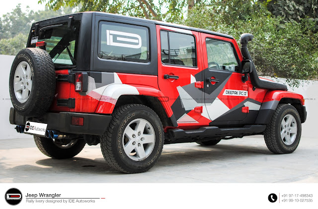 Custom Rally Graphics: JEEP Wrangler | IDE Autoworks