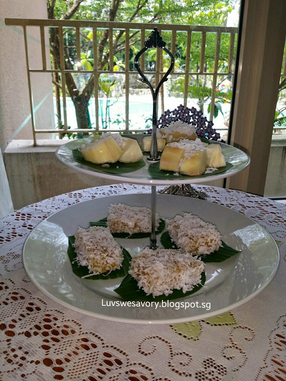 Luvswesavory: Steamed Tapioca Kueh