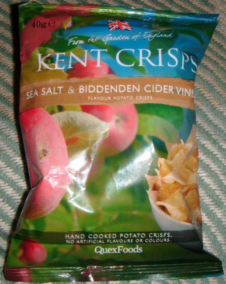 FOODSTUFF FINDS: Kent Crisps Sea Salt and Biddenden Cider Vinegar ...