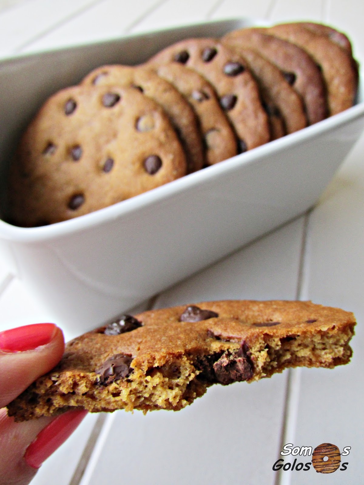 SomosGolosos: Galletas-Cookies Americanas Sin lactosa