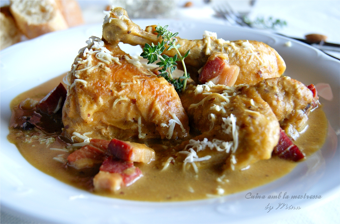 Cuina amb la mestressa: Pollo en pepitoria