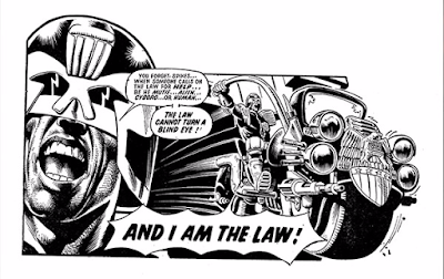 Daily Comics Digression #20: I AM THE LAW!